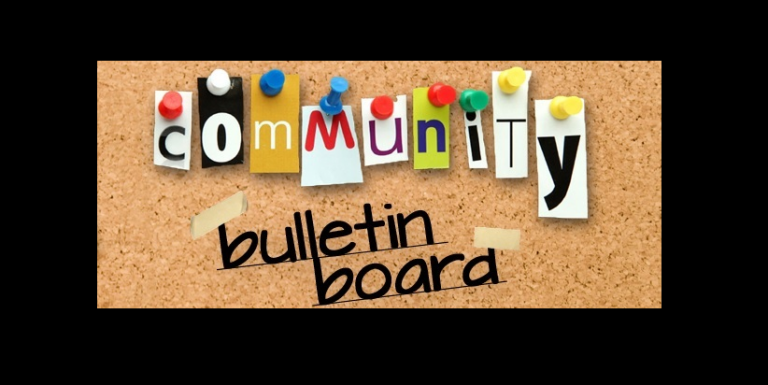 COMMUNITY BULLETIN BOARD - K100
